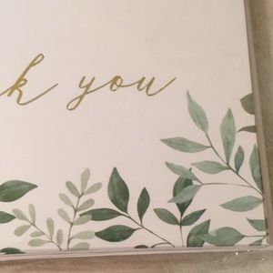 craft smart | Office | Garden Plants Thank You Note Pack Set Of 8 Nwt ...
